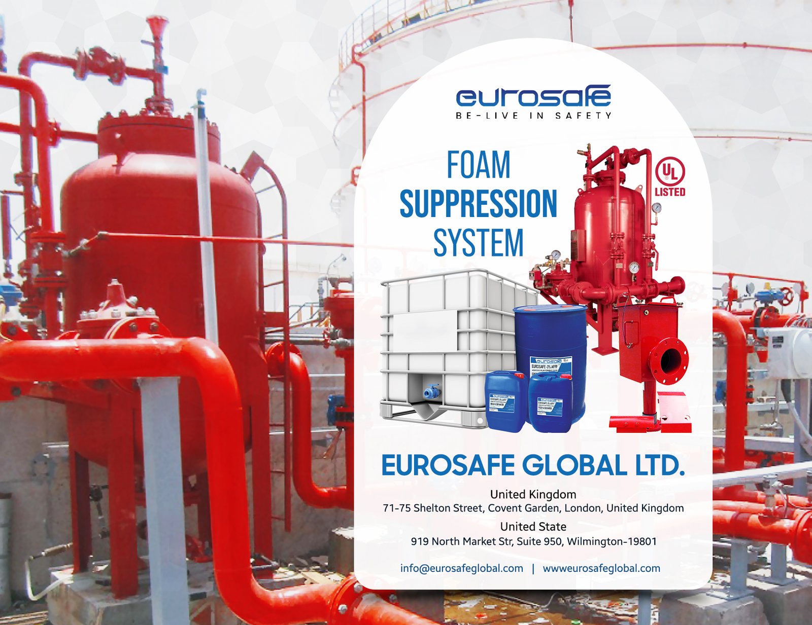 What is Foam Fire Suppression System? How it’s Work?